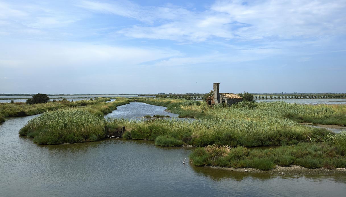 Il fiume Po visto da vicino