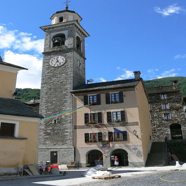 Il villaggio scozzese tra le montagne italiane