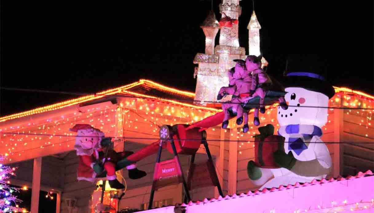 I Caraibi, a Natale, diventano come Dyker Heights