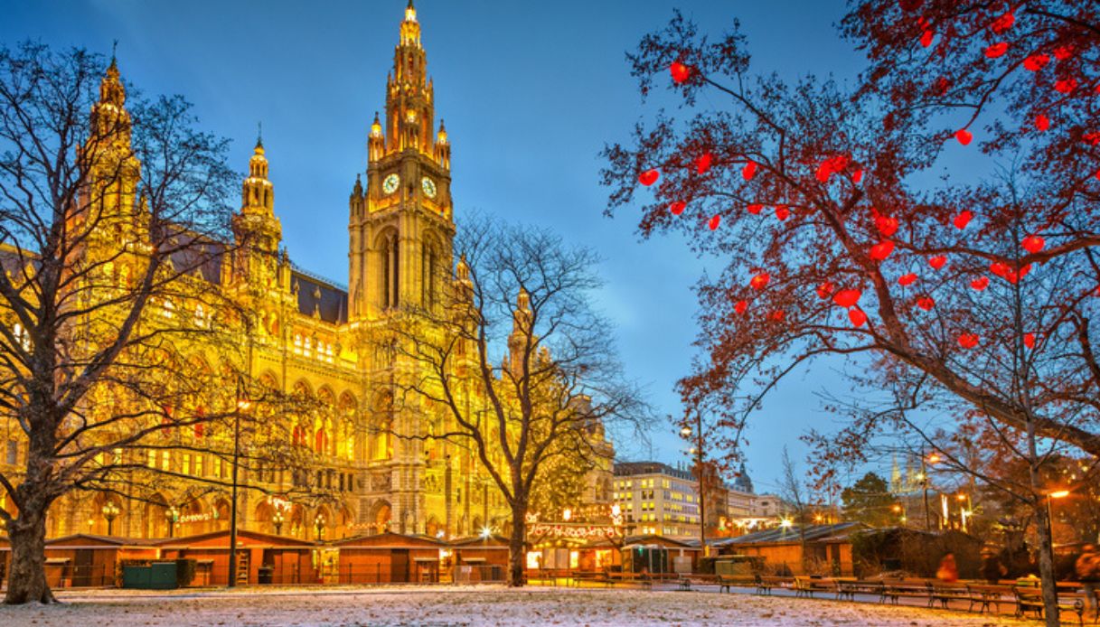 Visitare la città di Vienna a Natale