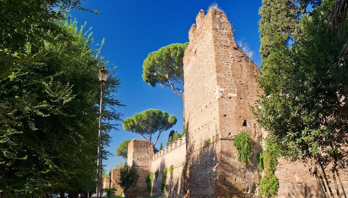Un itinerario per scoprire le Mura Aureliane